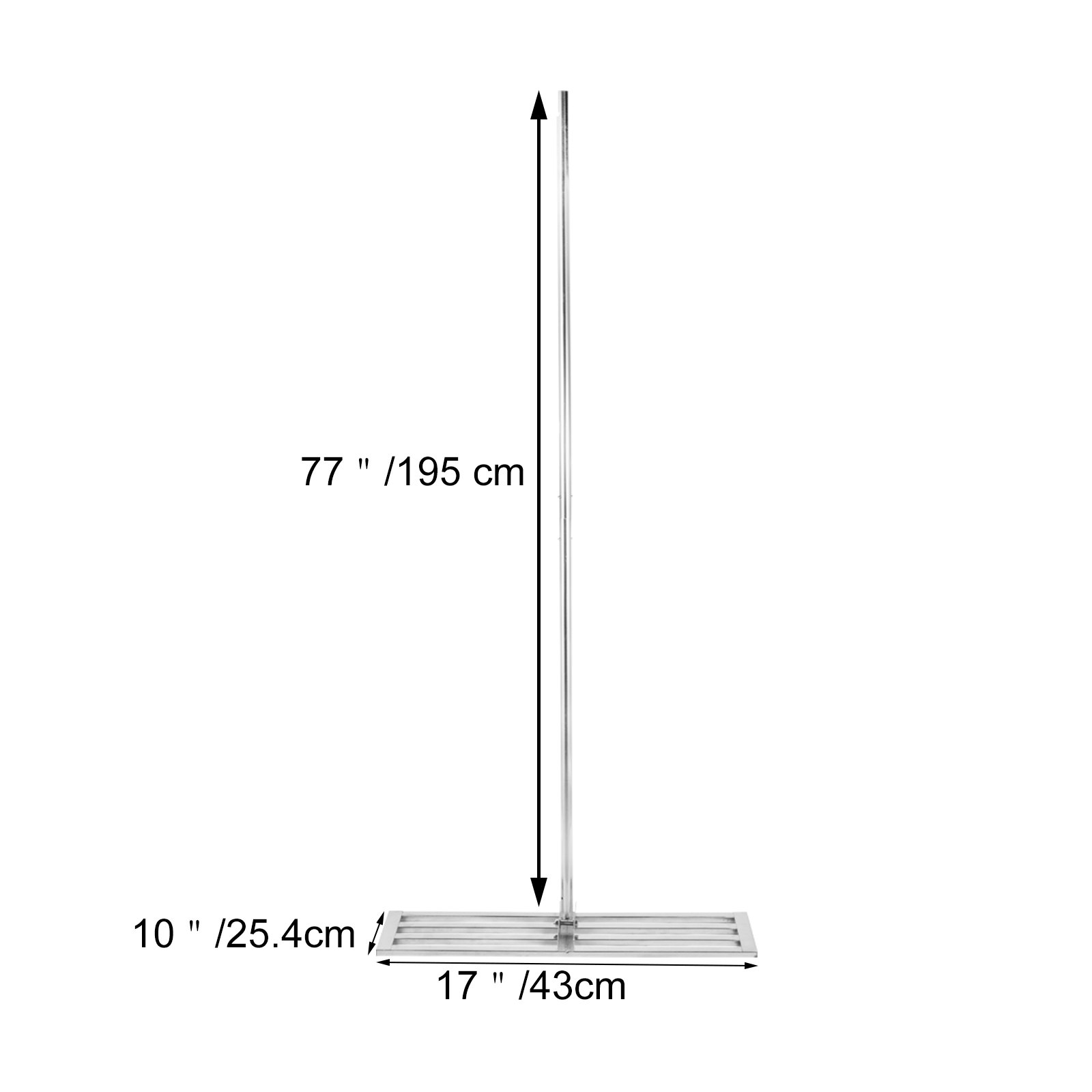 VEVOR Lawn Leveler Tool 17 x 10 in, Lawn Leveling Rake with 77 in Long ...