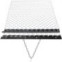 Vevor Drag Harrow Atv Lawn Rake 4 X 5 Ft Chain Field Drag For Landscape ...