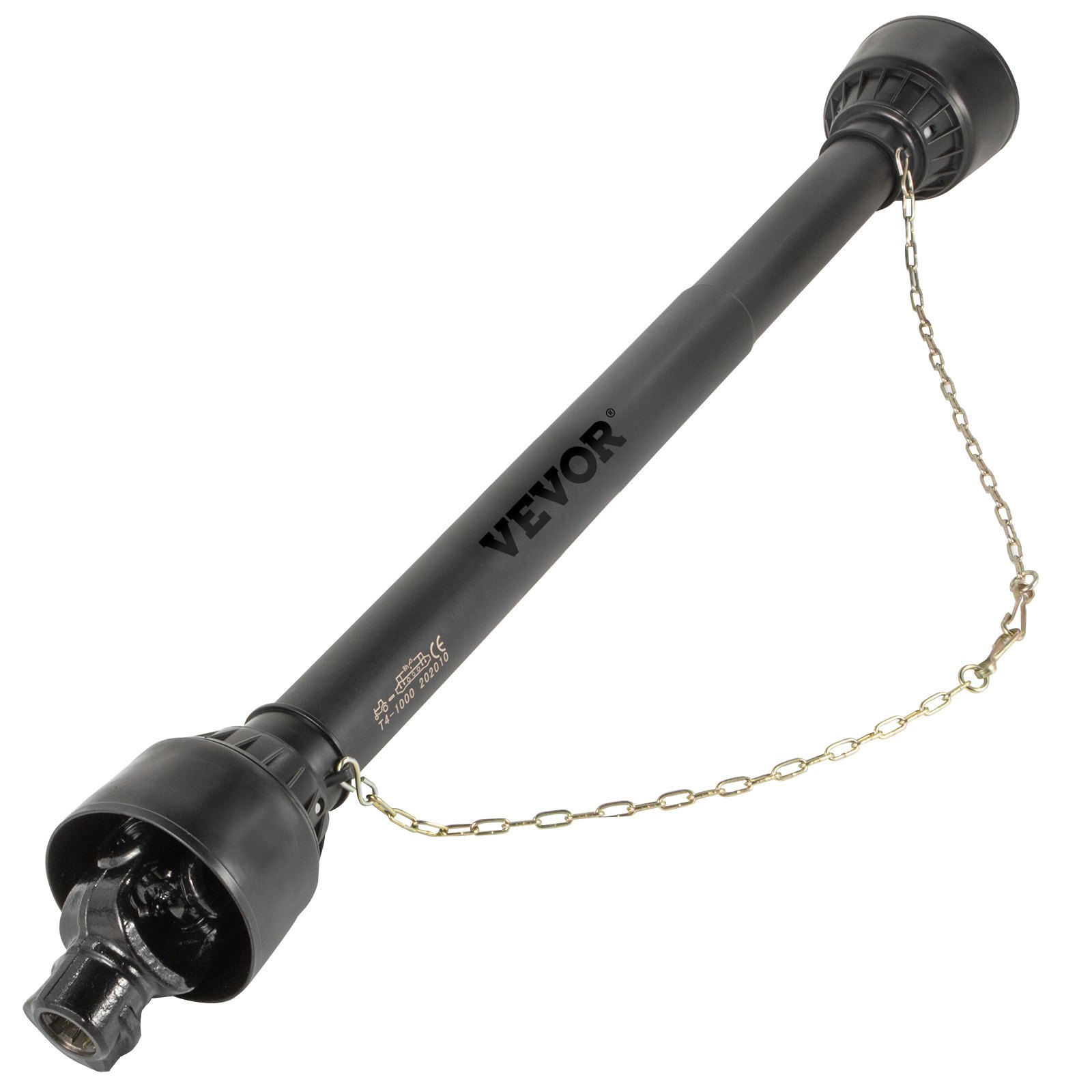 VEVOR VEVOR PTO Shaft PTO Drive Shaft 1-3/8" x 6 Spline Ends Round End ...