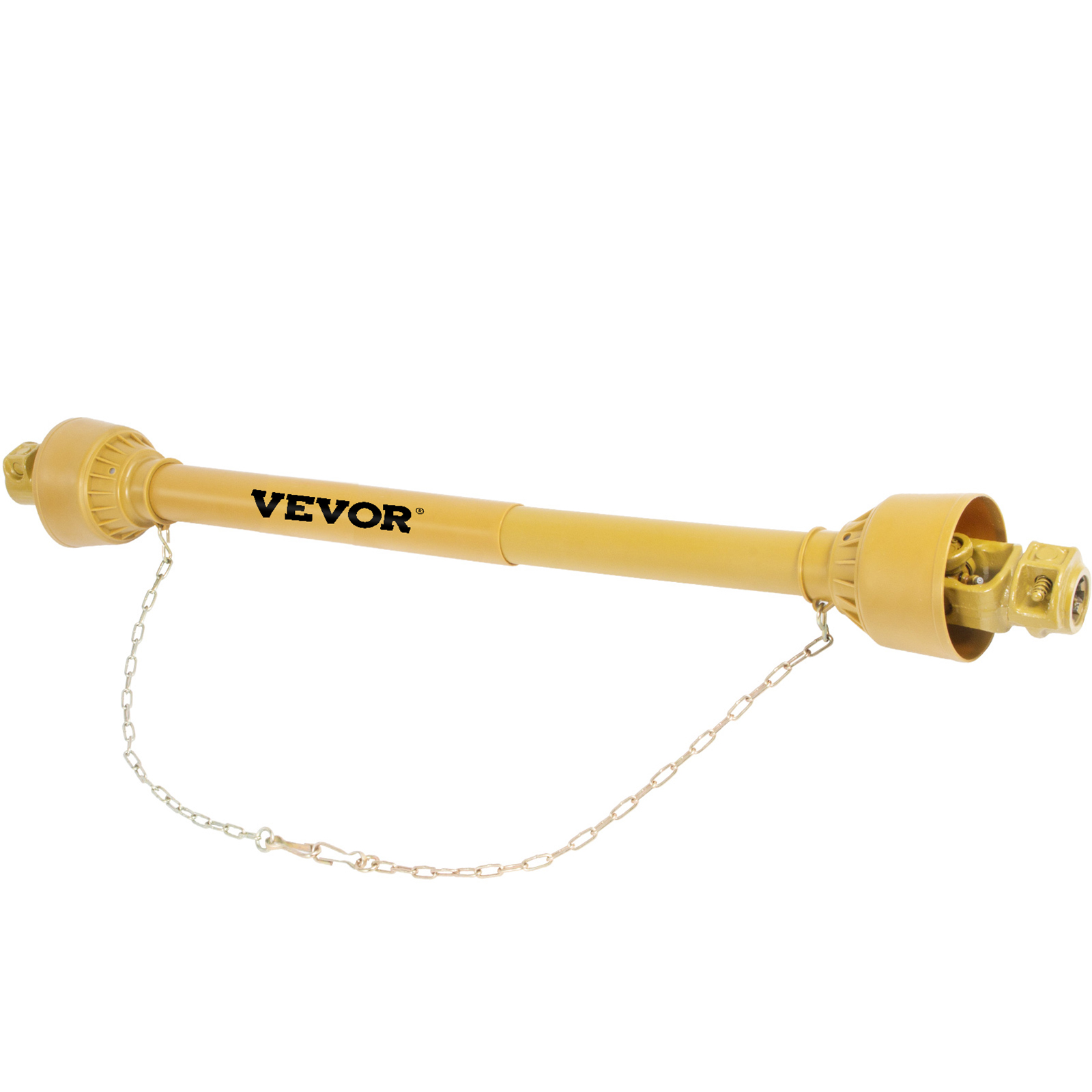 VEVOR PTO Shaft PTO Drive Shaft 1-3/8" x 6 Spline Ends T4 39"-55" for ...