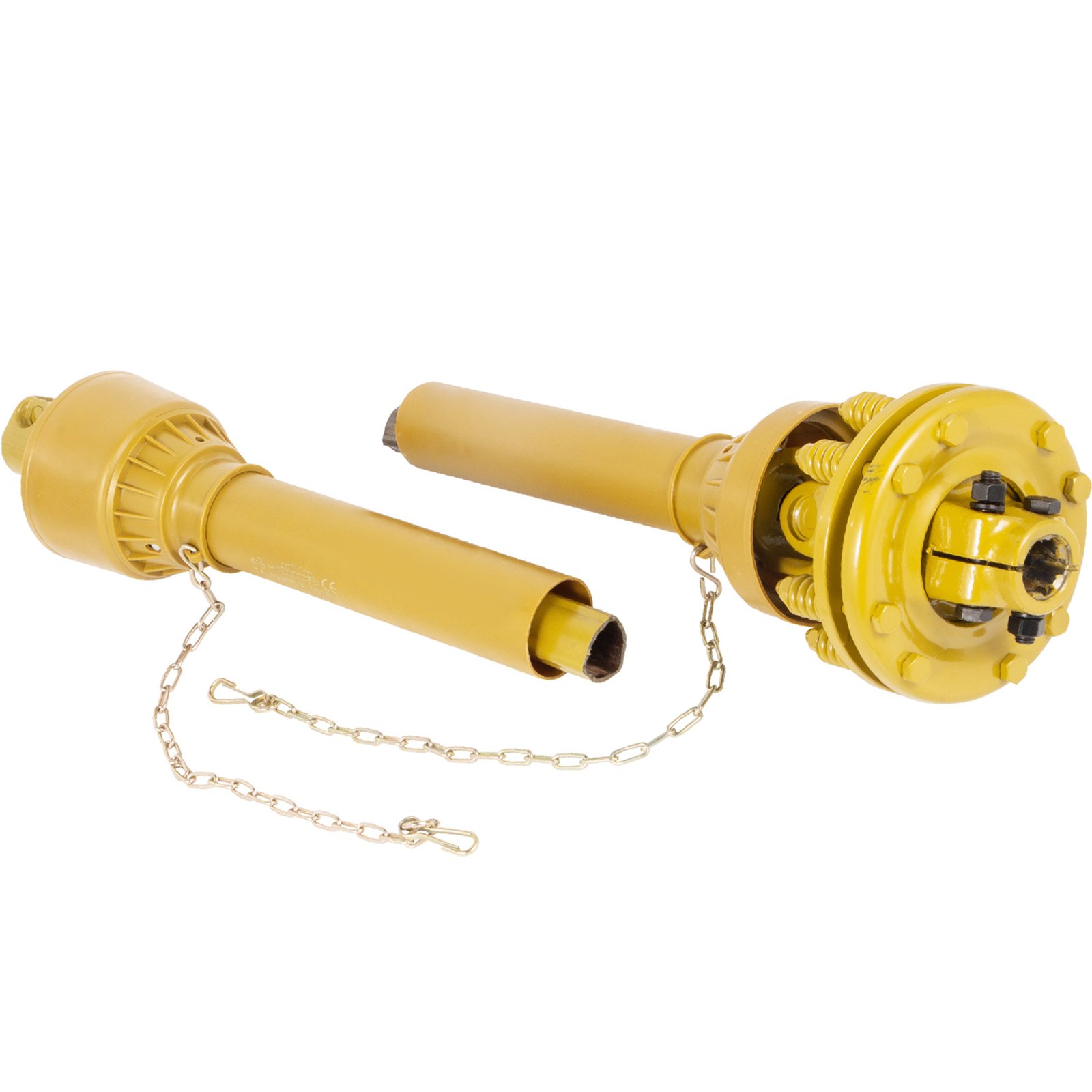 VEVOR PTO Shaft, 1-3/8” PTO Drive Shaft, 6 Spline Both Ends PTO ...