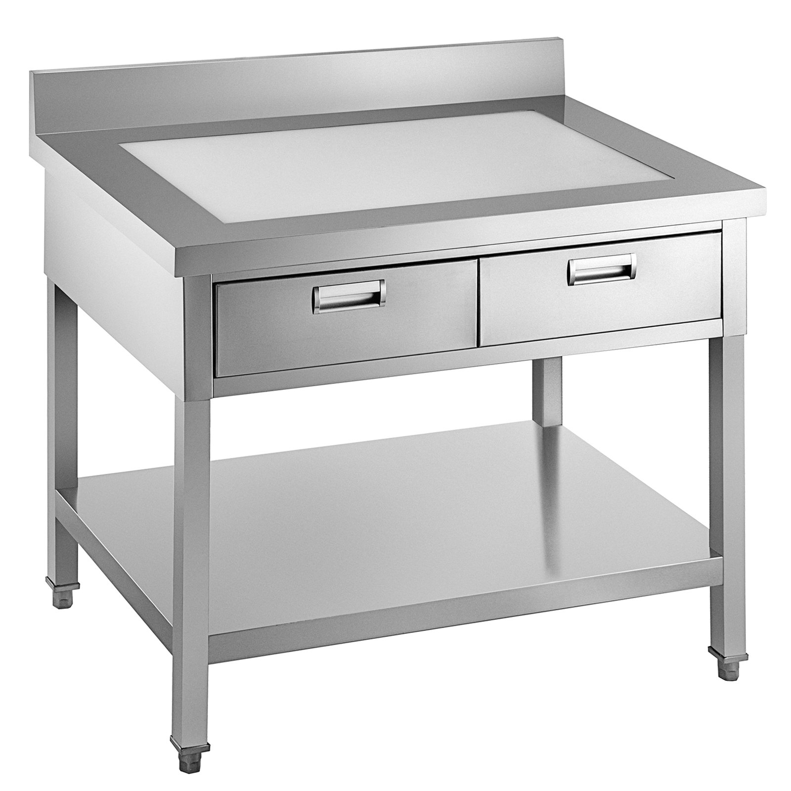 VEVOR Commercial Worktable Workstation 24 x 36 Inch Commercial Food ...
