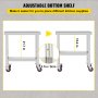12" X 30" Kitchen Work Table With Wheels Commercial Kitchen Restaurant ...