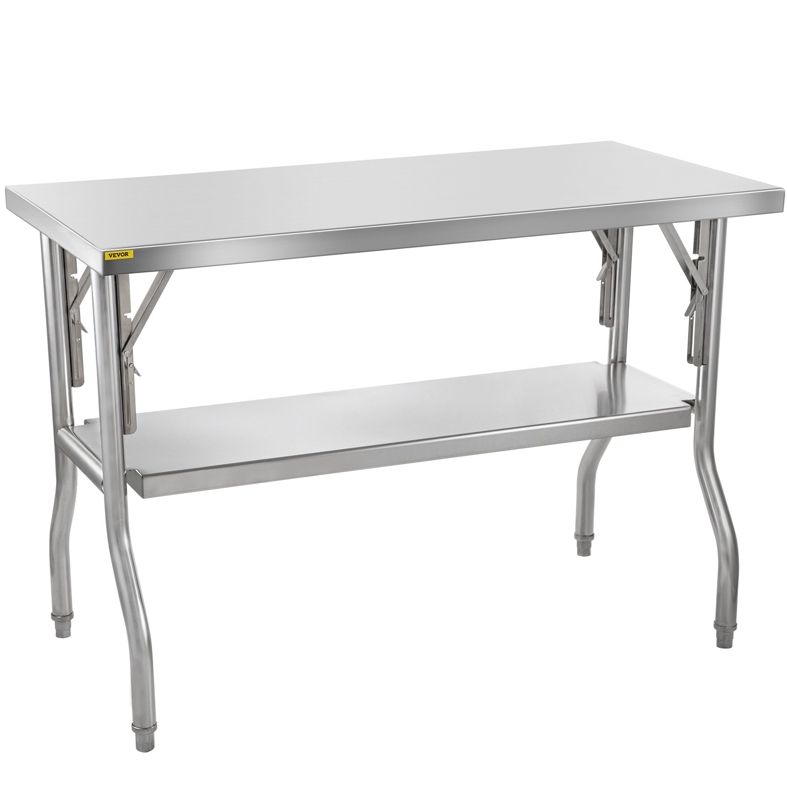 VEVOR VEVOR Commercial Worktable Workstation Folding Commercial Prep ...