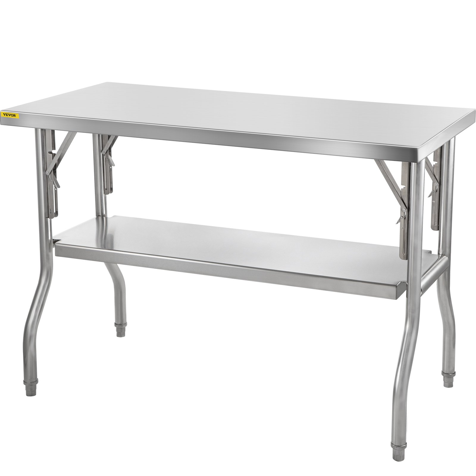 VEVOR VEVOR Commercial Worktable Workstation Folding Commercial Prep ...