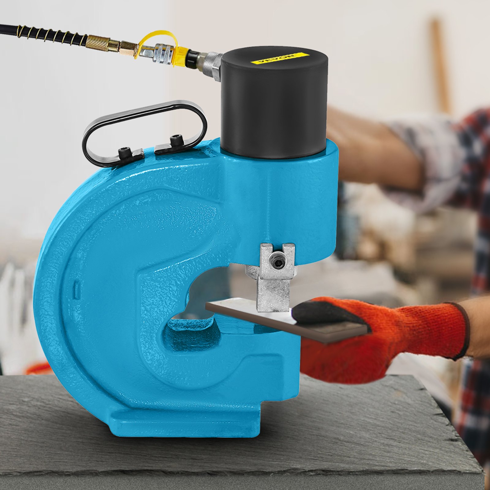 VEVOR CH-70 Hydraulic Hole Punching Tool 35T Hole Digger Force Puncher ...