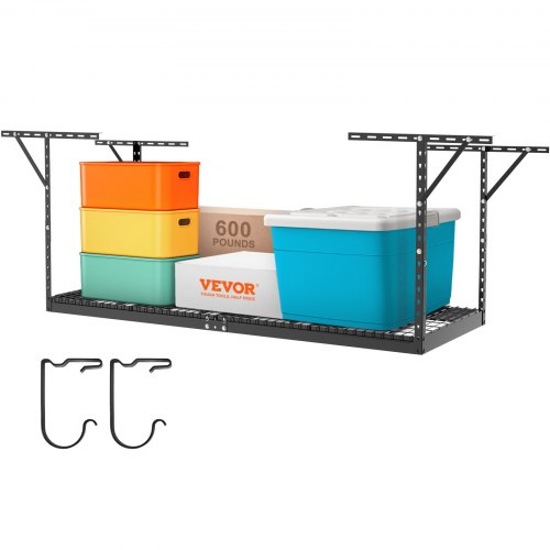 Rack In 3x8 Garage Overhead Storage Racks With Stable Triangle ...