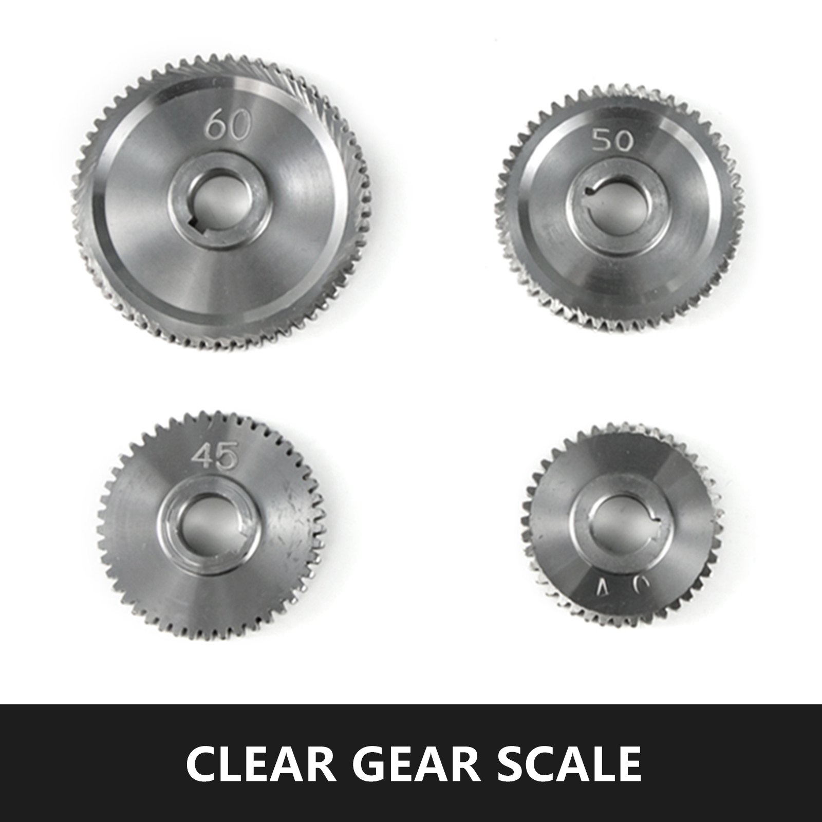 VEVOR 17pcs/Set CJ0618 Lathe Mini Lathe Gears Metal Cutting Machine ...