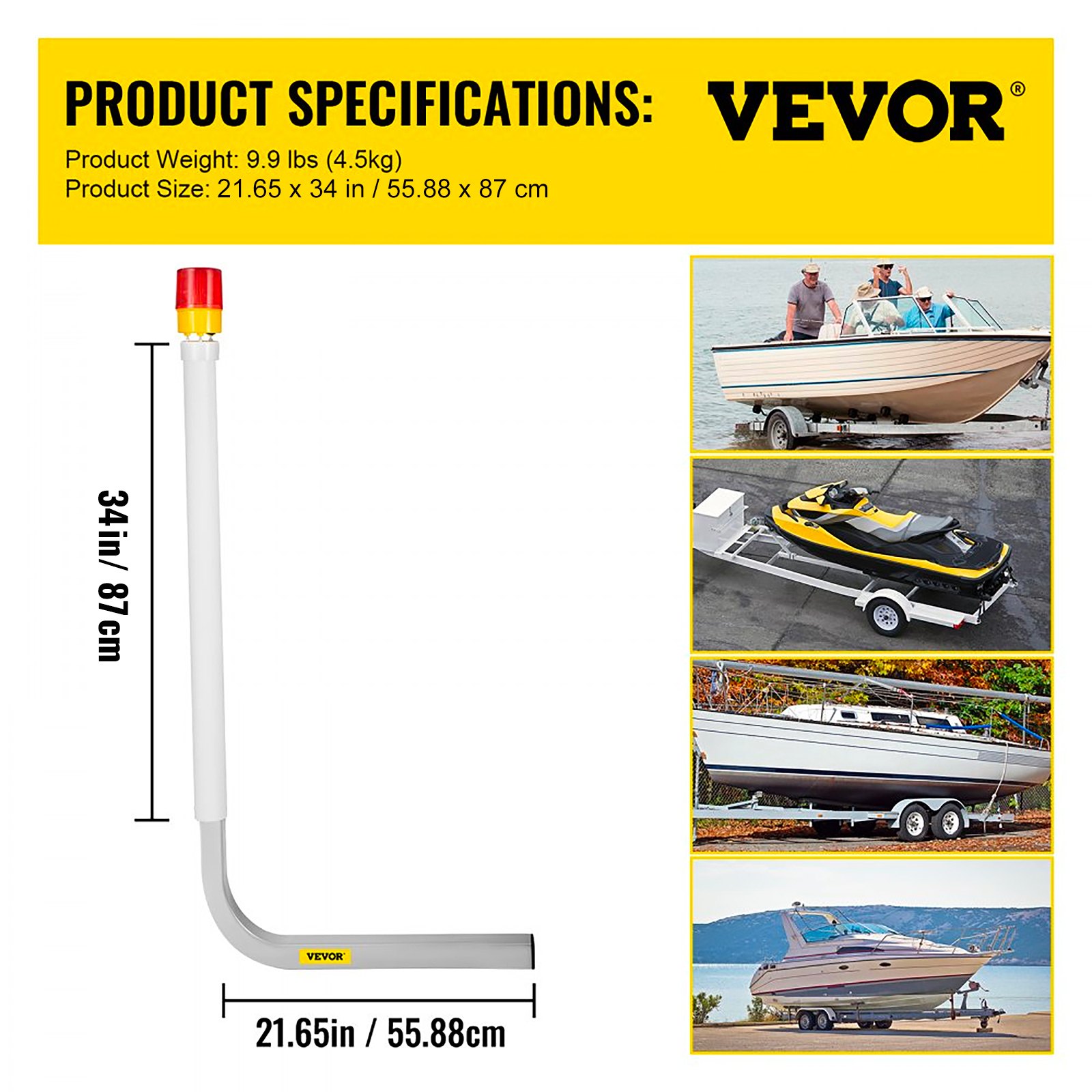 VEVOR Boat Trailer Guide-on 40 VEVOR Boat Trailer Guide-on 40