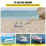 VEVOR Box Anchor for Boats, 25 lb Fold and Hold Anchor, Galvanized ...