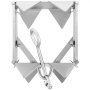 VEVOR Box Anchor for Boats, 25 lb Fold and Hold Anchor, Galvanized ...