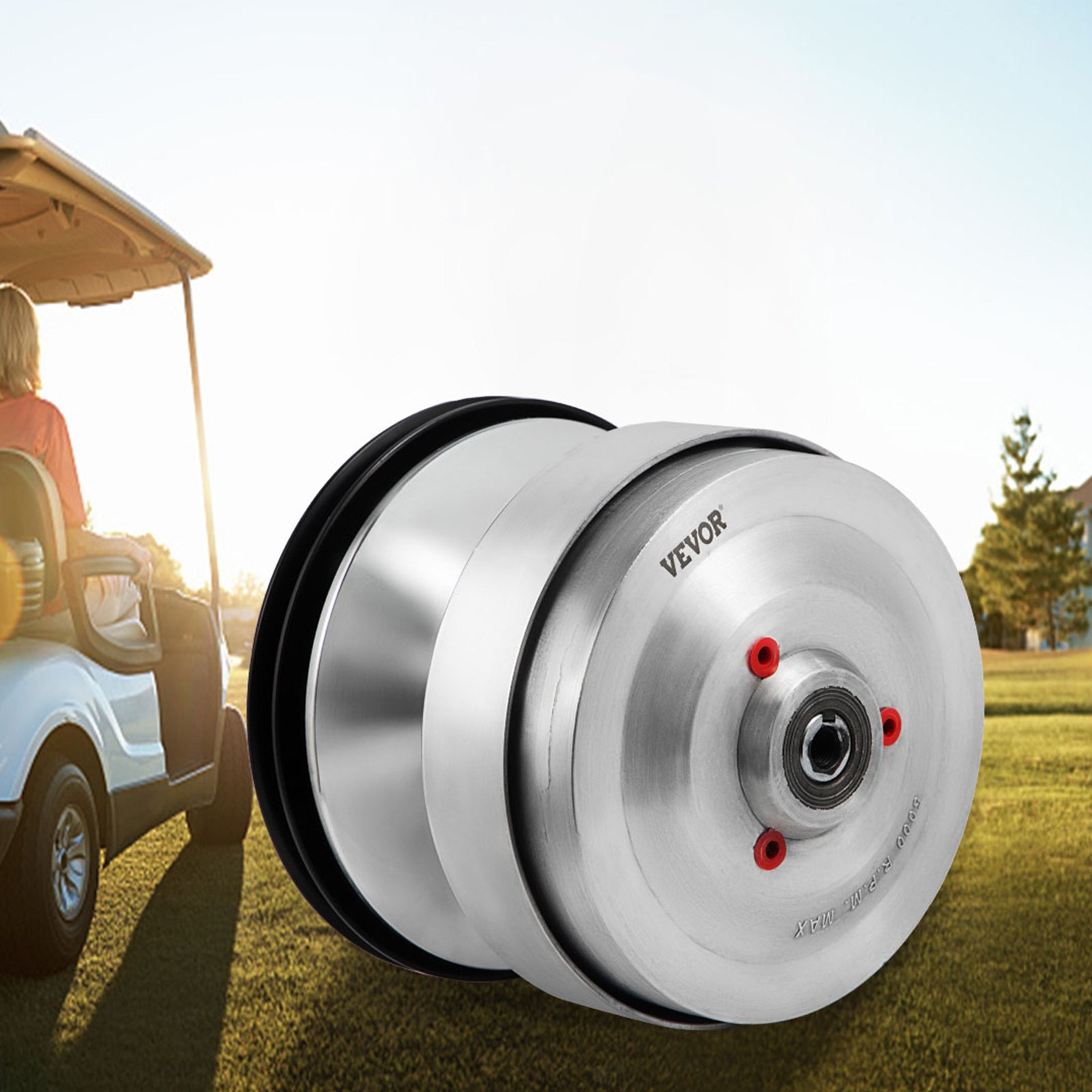 Club Car Gas Golf Cart Drive Clutch DS & Precedent Front Clutch | VEVOR US