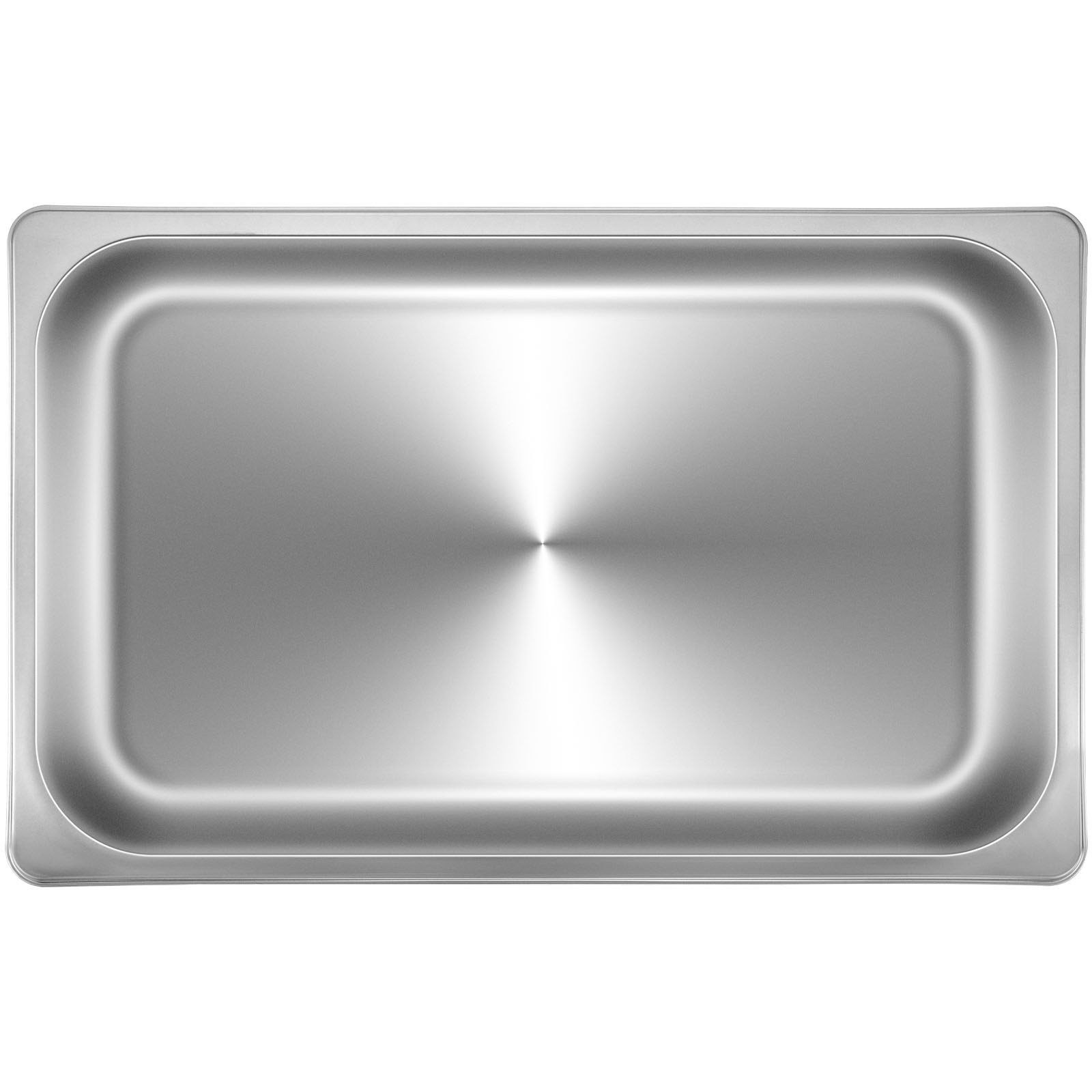 VEVOR Hotel Pans Full Size 2.5 Inch Deep, Steam Table Pan 6 Pack , 22 ...