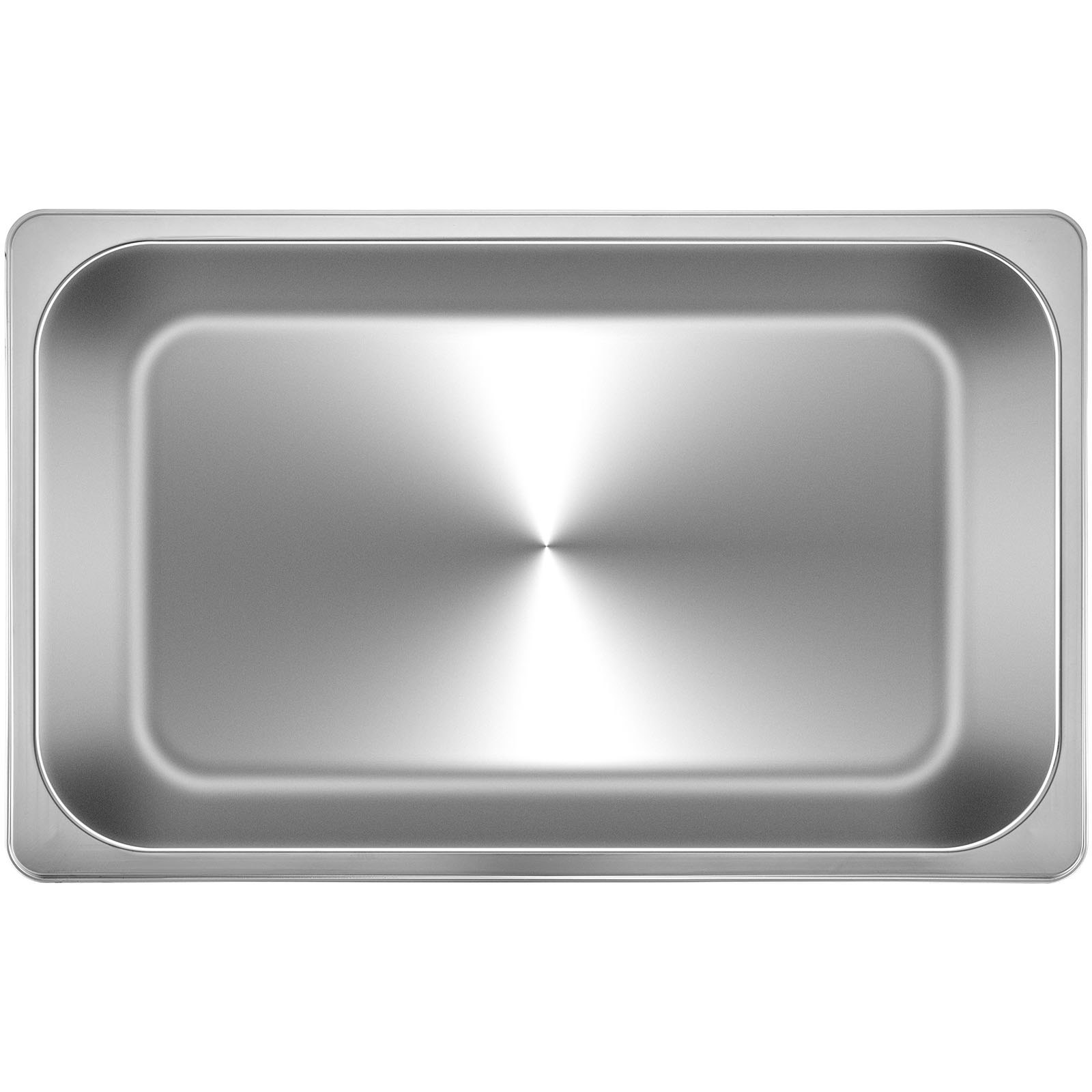 VEVOR 6 Pack Steam Table Pans 20.9 x 12.8 x 5.9 Inch Deep Steam Table ...