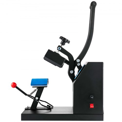 VEVOR Heat Press 6x3.75Inch Curved Element Hat Press Clamshell Design ...