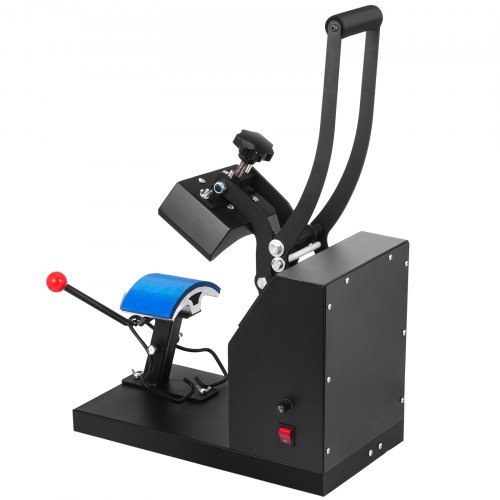 VEVOR Heat Press 6x3.75Inch Curved Element Hat Press Clamshell Design ...