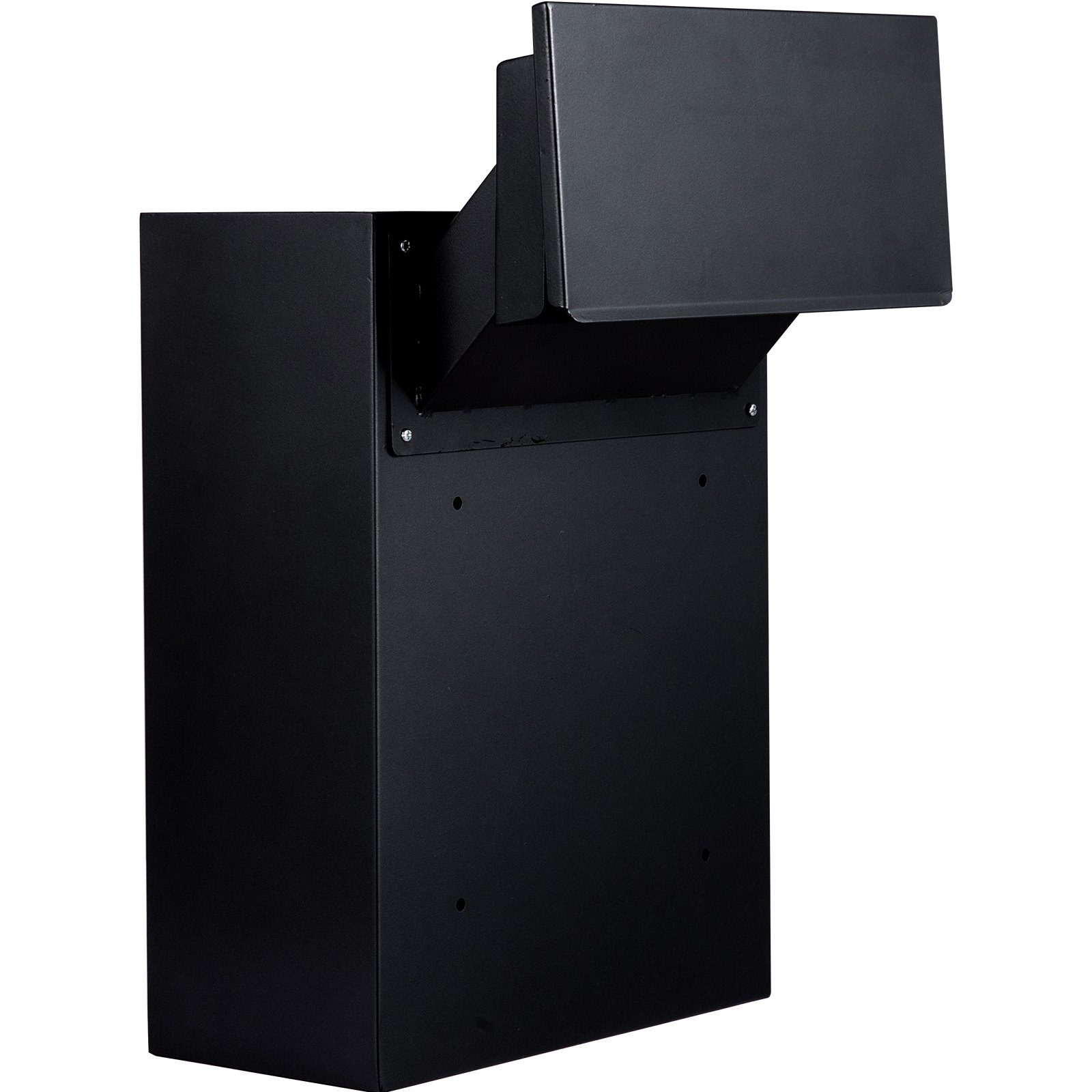 VEVOR Through The Wall Drop Box, 12.5''x6.3''x16.9'' Mail Drop Box w ...