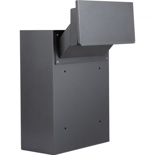 VEVOR Through The Wall Drop Box, 12.5''x6.3''x16.9'' Mail Drop Box w ...