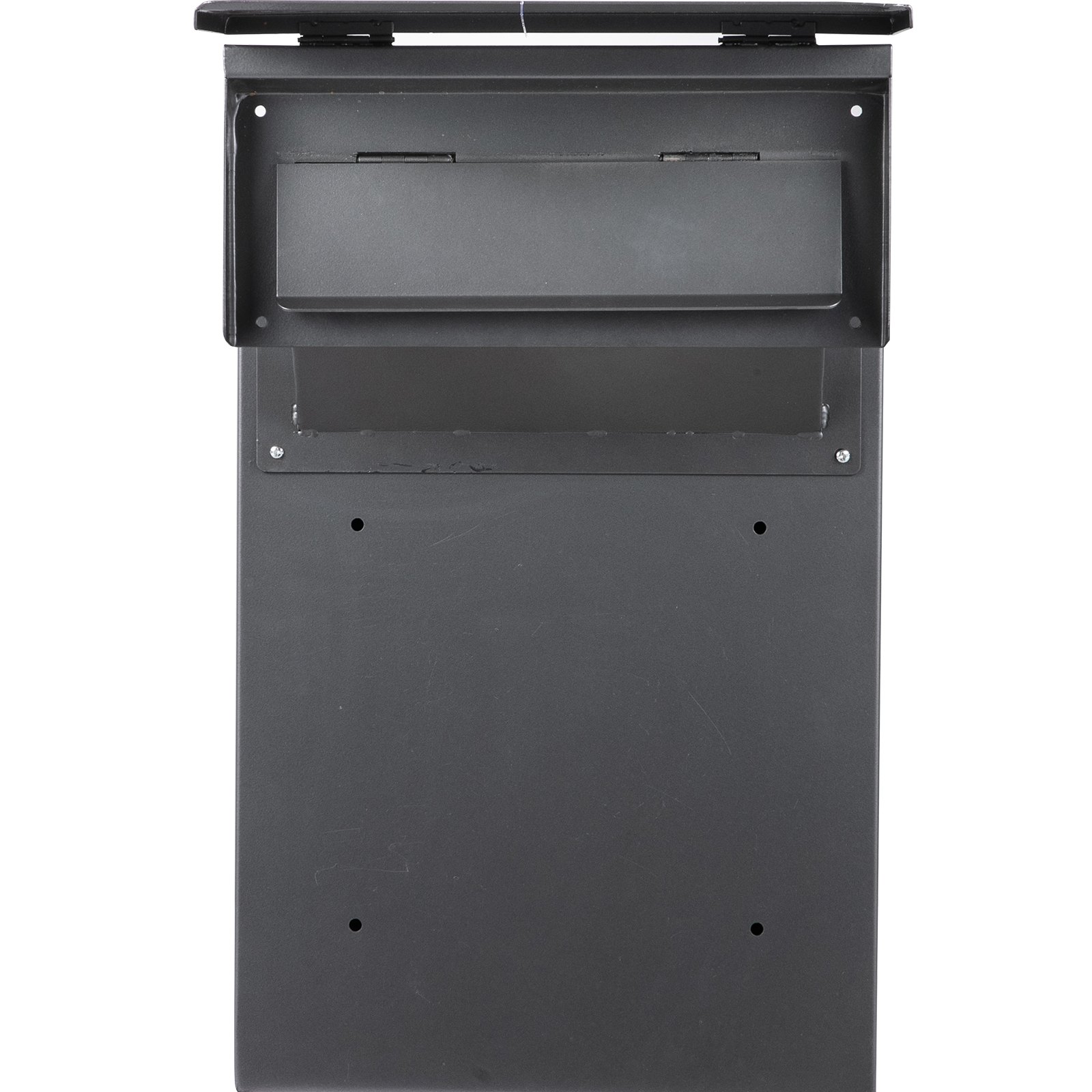 VEVOR Through The Wall Drop Box, 12.5''x6.3''x16.9'' Mail Drop Box w ...