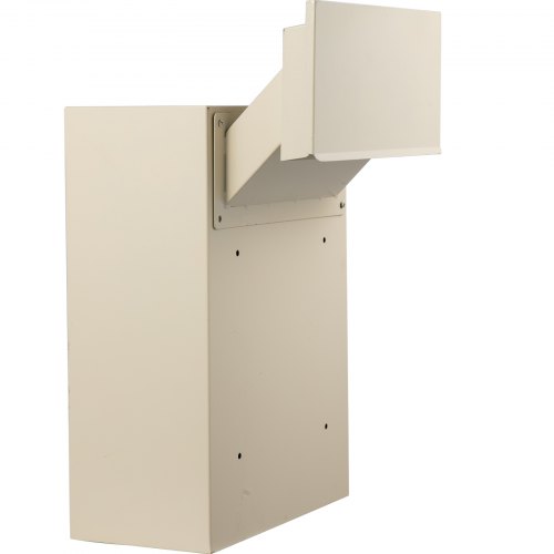 VEVOR Through The Wall Drop Box, 12.5''x6.3''x16.9'' Mail Drop Box w ...