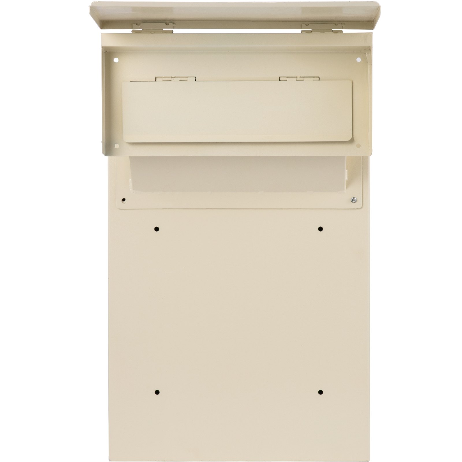 VEVOR Through The Wall Drop Box, 12.5''x6.3''x16.9'' Mail Drop Box w ...
