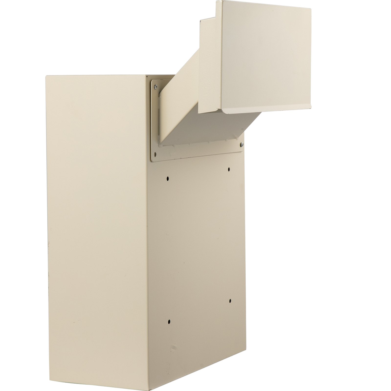 VEVOR Through The Wall Drop Box, 12.5''x6.3''x16.9'' Mail Drop Box w ...
