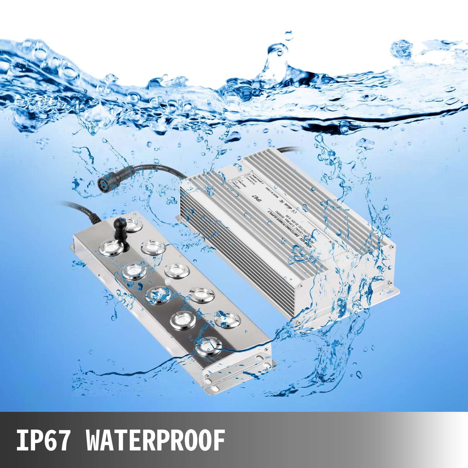 Pond Ultrasonic Mist Maker, Ultrasonic Fogger Humidifier, 10 Head Pond ...