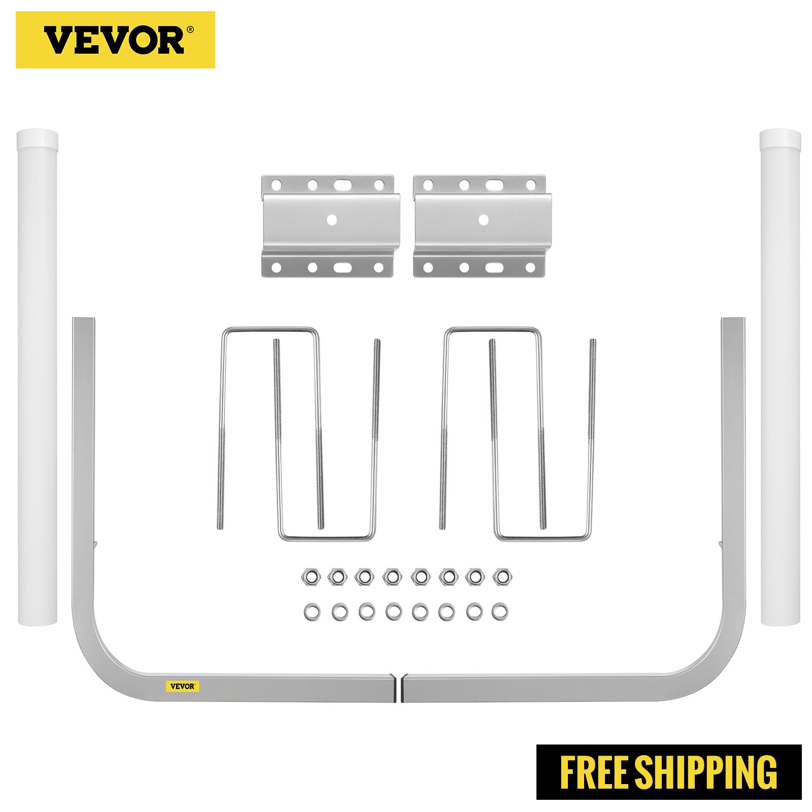 VEVOR Boat Trailer Guide-ons, 40", 2PCS Steel Trailer Post Guide on ...