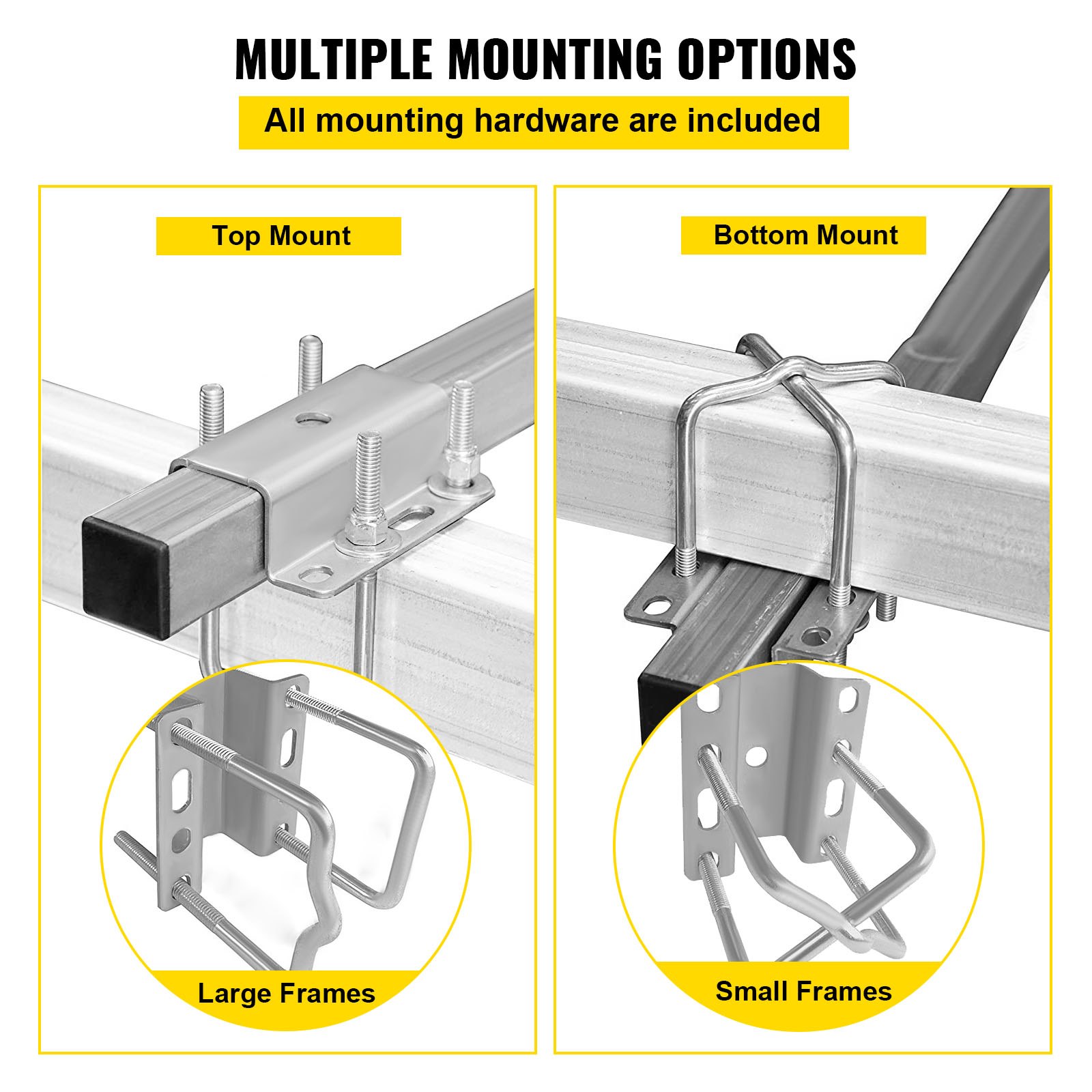 VEVOR Boat Trailer Guide on, 24", One Pair Trailer Pontoon Bunk Board ...