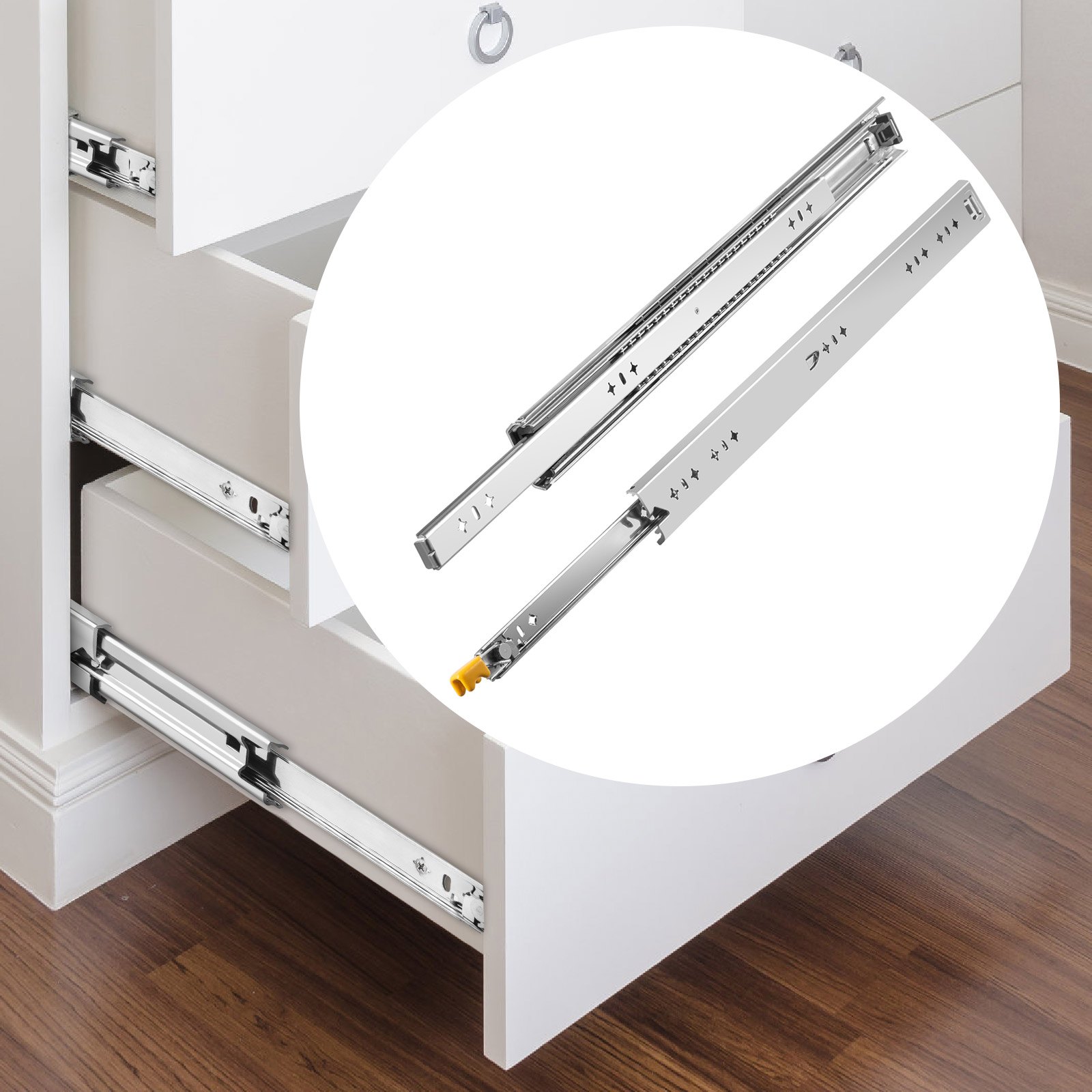 VEVOR VEVOR Heavy Duty Drawer Slides 2PCS Drawer Slides 30" Locking ...