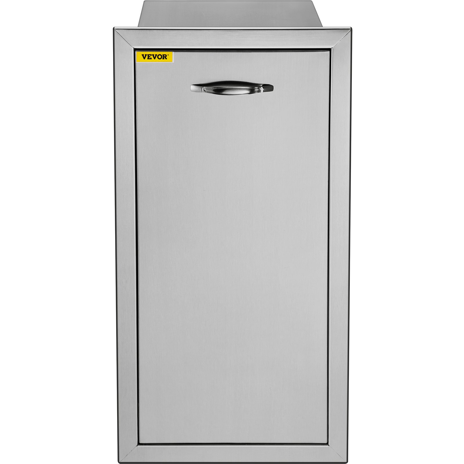 Stainless Steel Trash Drawer Lower Sliding Rails Built-In Trash Drawer ...