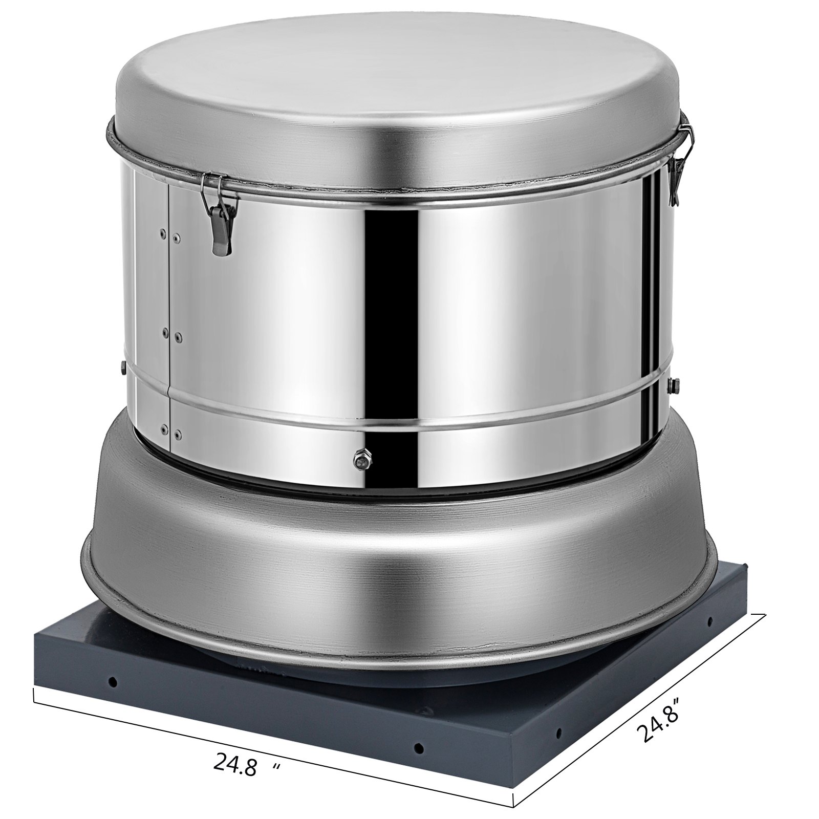 Restaurant Hood Roof Exhaust Fan 2400cfm Commercial 680 Rpm Kitchen ...