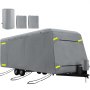VEVOR RV Cover, 14'-16' Travel Trailer RV Cover, Windproof RV & Trailer ...