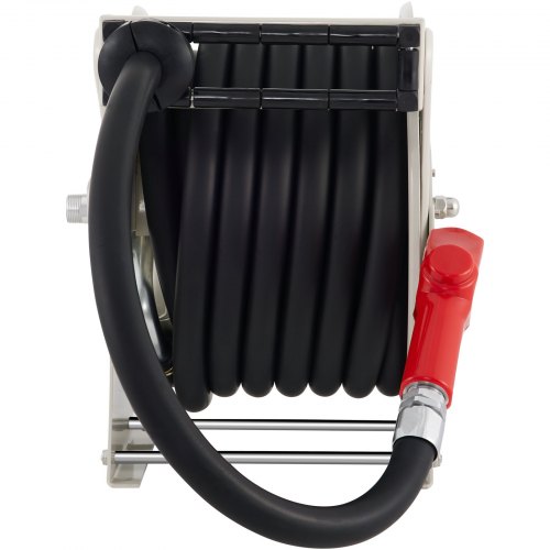 VEVOR Fuel Hose Reel, 1" x 50' Extra Long Retractable Diesel Hose Reel ...