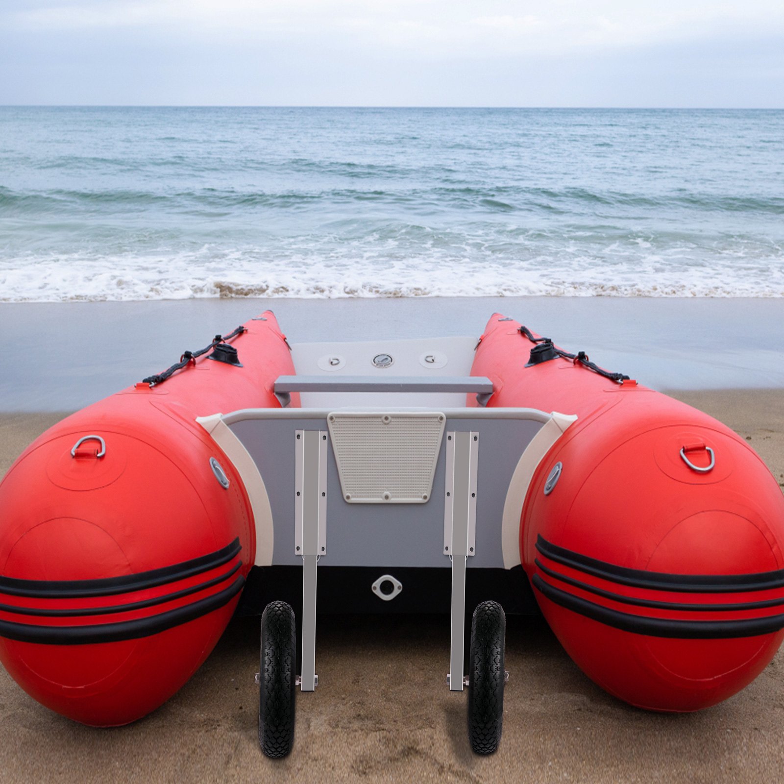 VEVOR Boat Launching Wheels, 15" Boat Transom Launching Wheel, 600 LBS ...