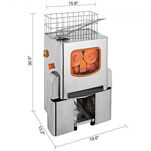 Commercial House Electric Orange Squeezer Juice Fruit Maker Juicer ...