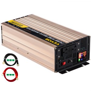 VEVOR Pure Sine Wave Inverter Power Inverter 2000W DC12V to AC110V ...