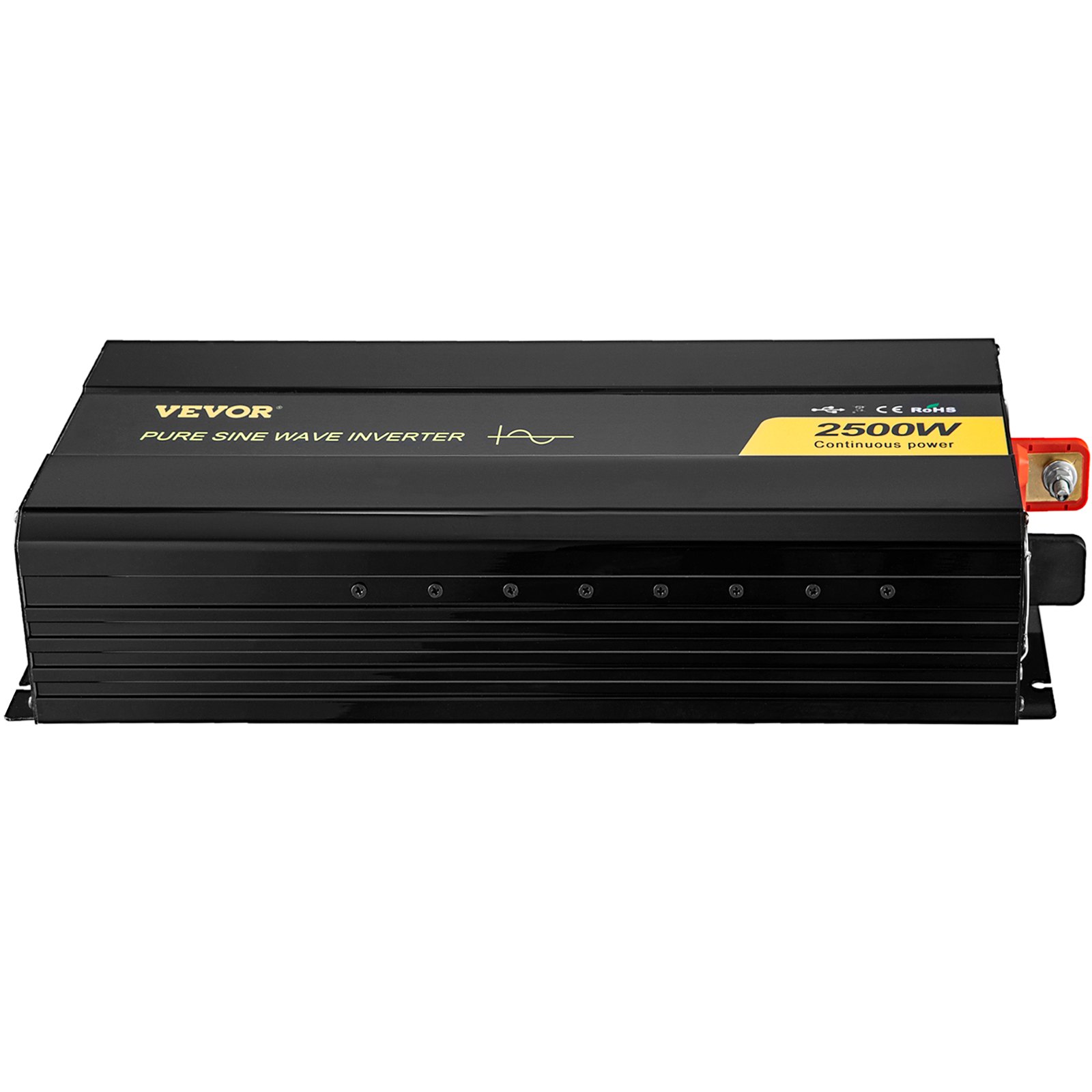 VEVOR Pure Sine Wave Inverter, 2500 Watt Power Inverter, DC 12V to AC ...