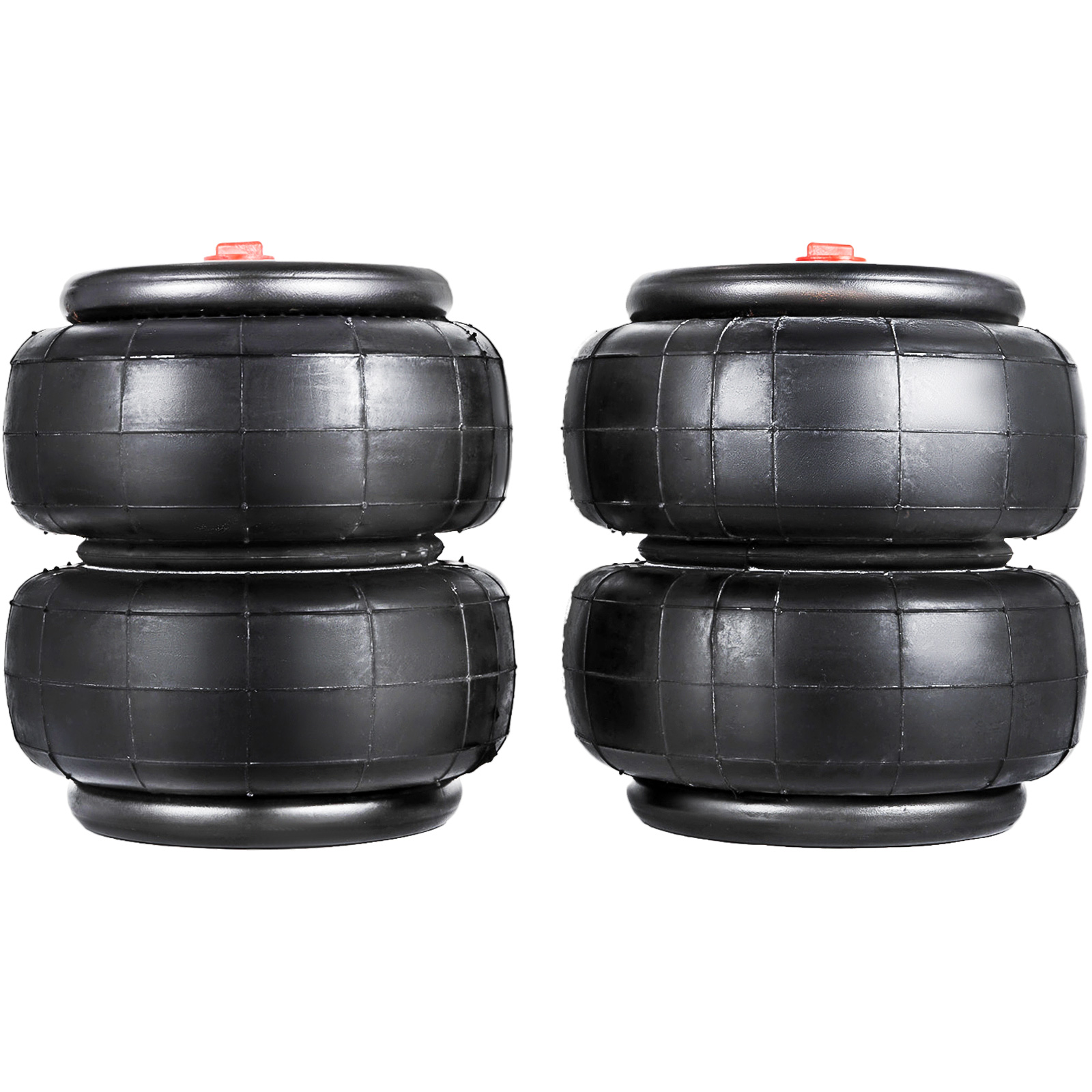 2 Air Lift Dominator D2600 Air Bags Single Port 1/2"npt Air Springs ...