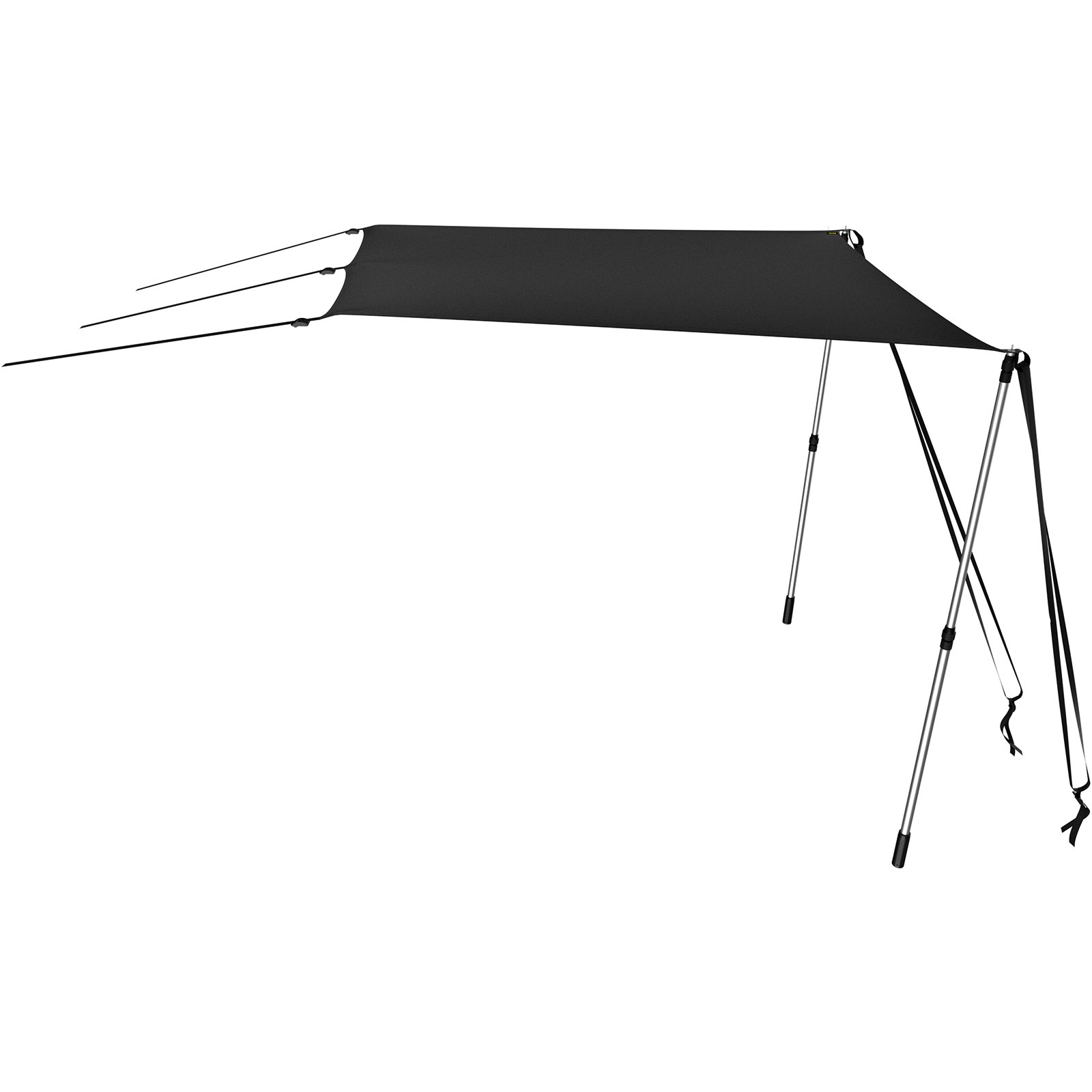 VEVOR T-Top Sun Shade Kit 6' x 5', UV-Proof 600D Polyester T-top ...