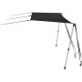 VEVOR T-Top Sun Shade Kit 4' x 5', UV-Proof 600D Polyester T-top ...