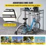 VEVOR Bike Rack with Storage Bike Stand for Garage for 4-Bike ...