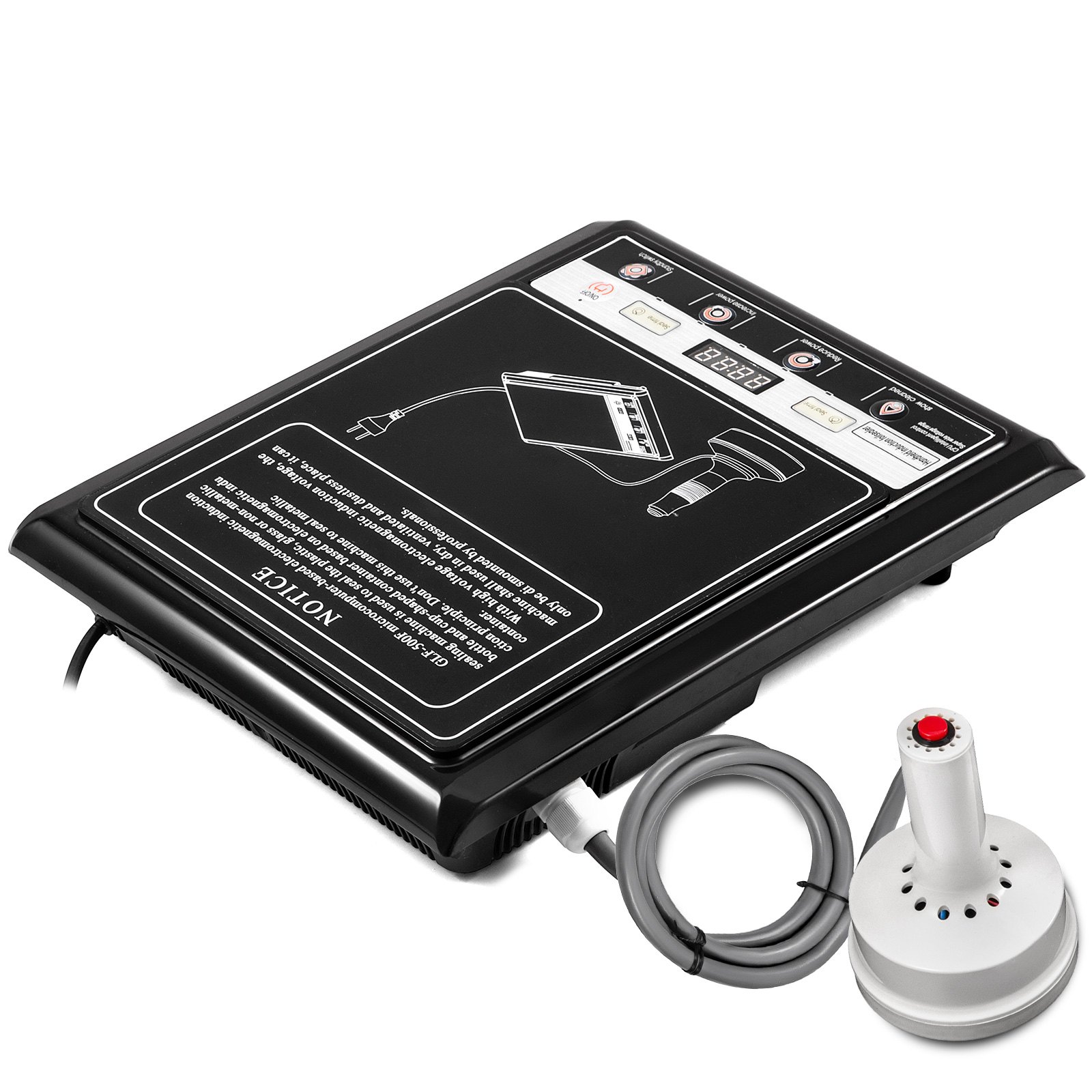 800-1200W Handheld Induction Sealer Portable Sealing Machine ...