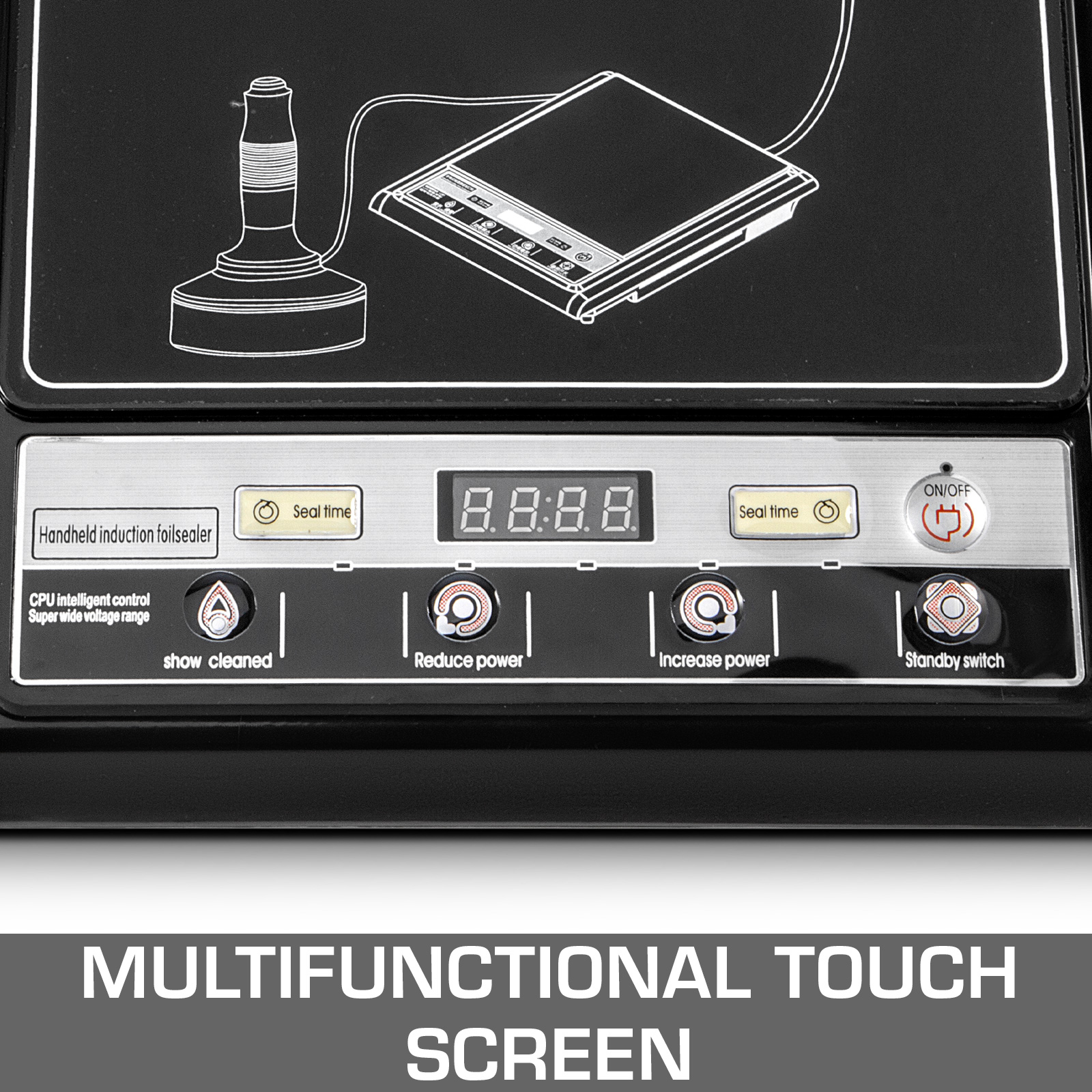 800-1200W Handheld Induction Sealer Portable Sealing Machine ... 800-1200W Handheld Induction Sealer Portable Sealing Machine ...