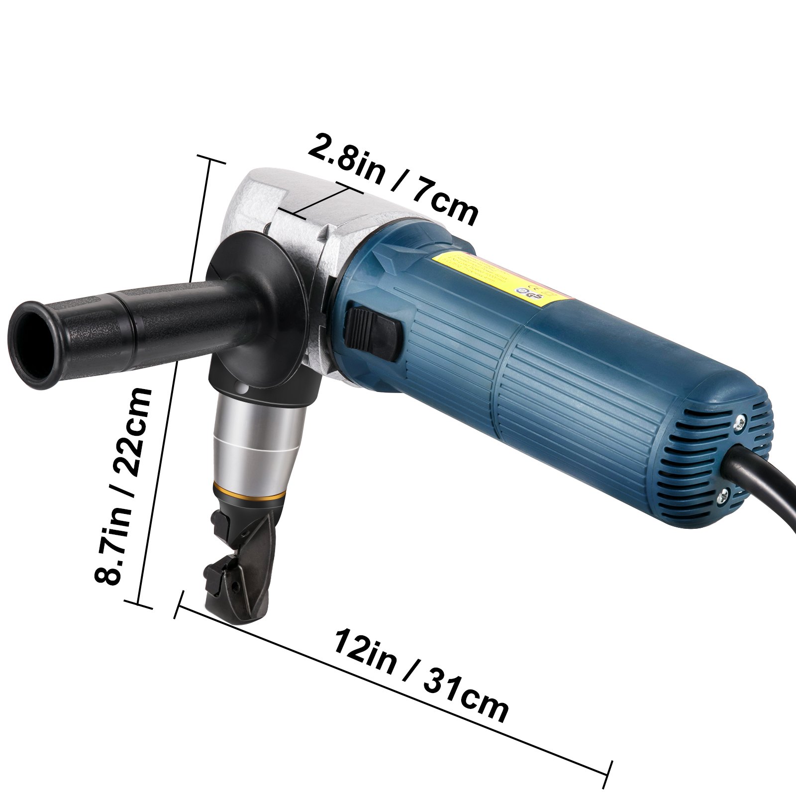 VEVOR VEVOR Electric Nibbler 4 mm Heavy Duty Metal Sheet Cutter ...