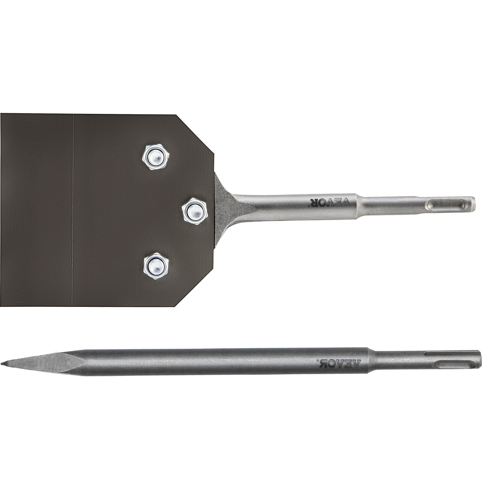 VEVOR Clay Spade, 3.9" x 9.5" SDS Plus Shank, 40Cr Steel Jackhammer Bit ...