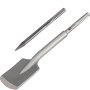 VEVOR SDS Max Clay Spade and Tile Thinset Removal Tool with Bull Point ...