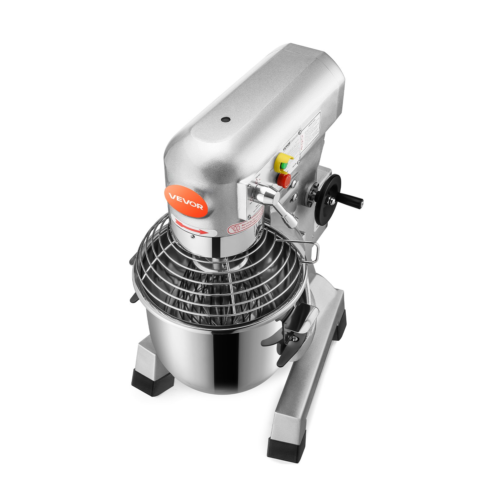 VEVOR Commercial Food Mixer 20Qt 750W 3 Speeds Adjustable 105 180 and ...