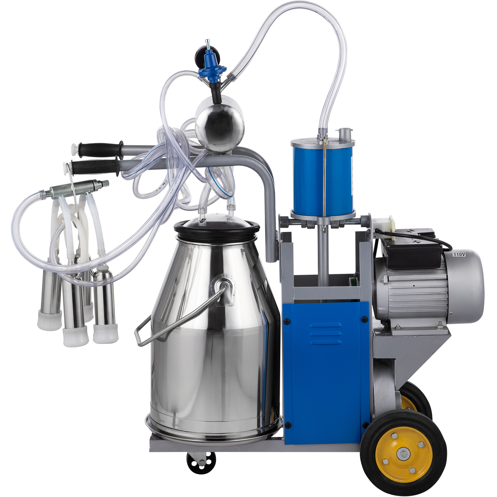 VEVOR Electric Milking Machine 1440 RPM 5-8 Cows per Hour Milker ...