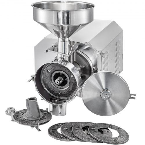 VEVOR Commercial Grinding Machine for Grain 2200W,Electric Stainless ...